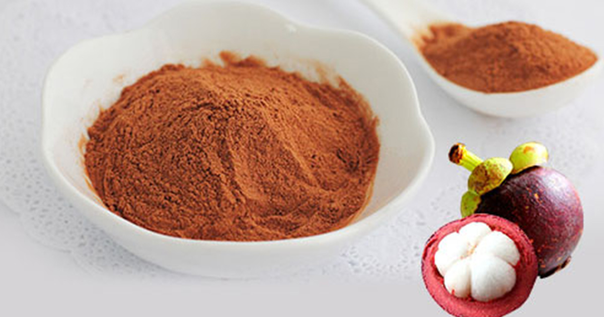 Dried Organic Frozen Mangosteen Rind Powder | Target Agriculture